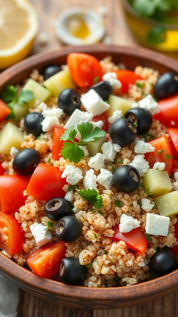 Mediterranean Quinoa Salad Recipe